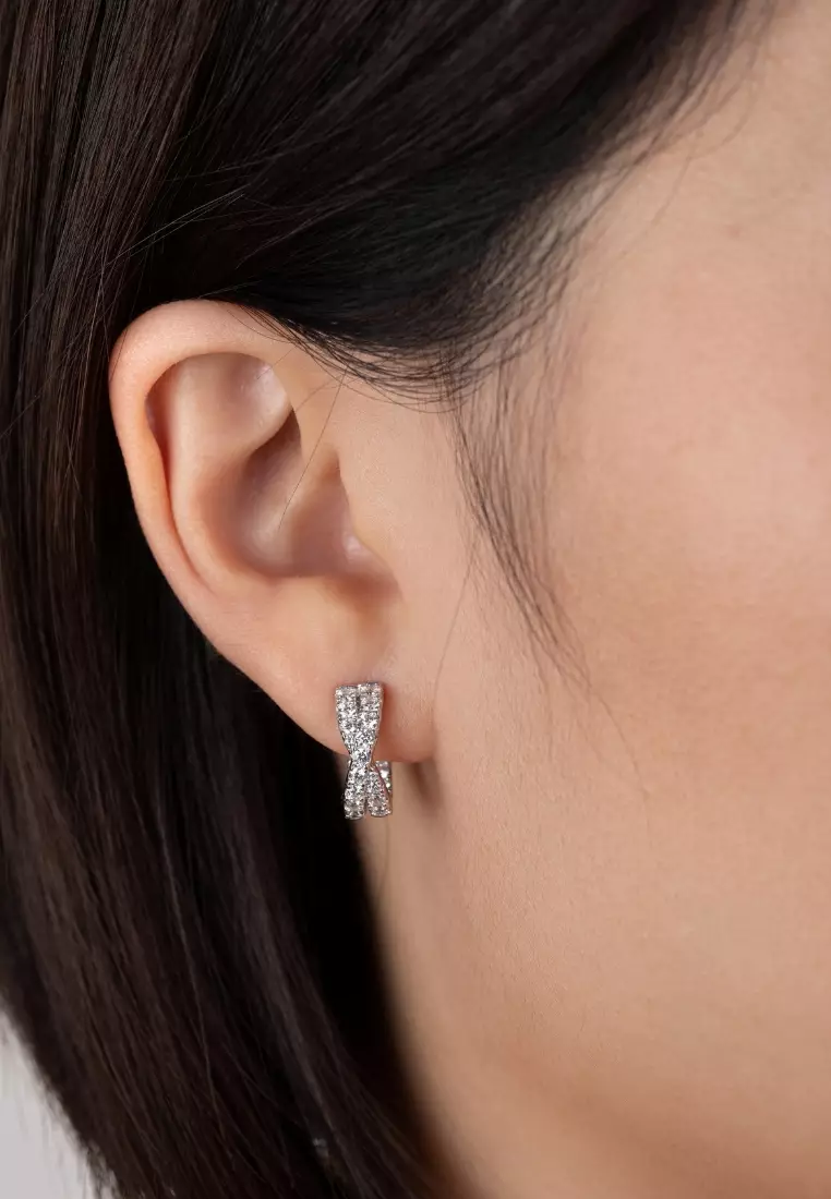 Buy Alfredulla Xexy Zirconia Earrings 2025 Online | ZALORA Philippines