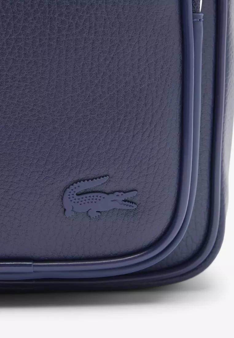 Buy Lacoste Angy Grain Leather Shoulder Bag 2025 Online | ZALORA