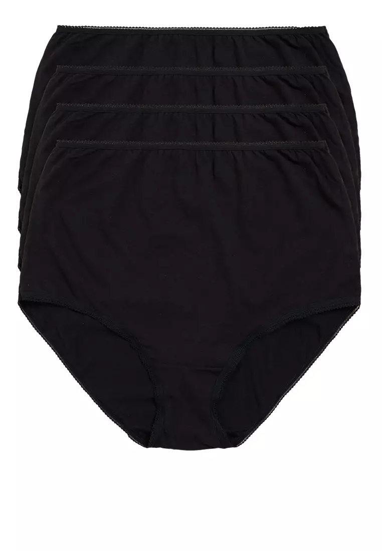 Jual Marks & Spencer 4Pack Full Brief Knickers Original 2025 | ZALORA ...