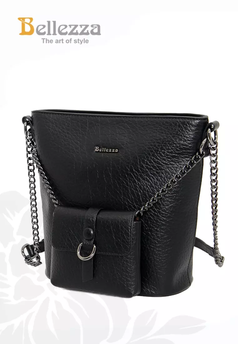 Jual Bellezza Bellezza Sling Bag 24108-38 Black Original 2025 | ZALORA ...