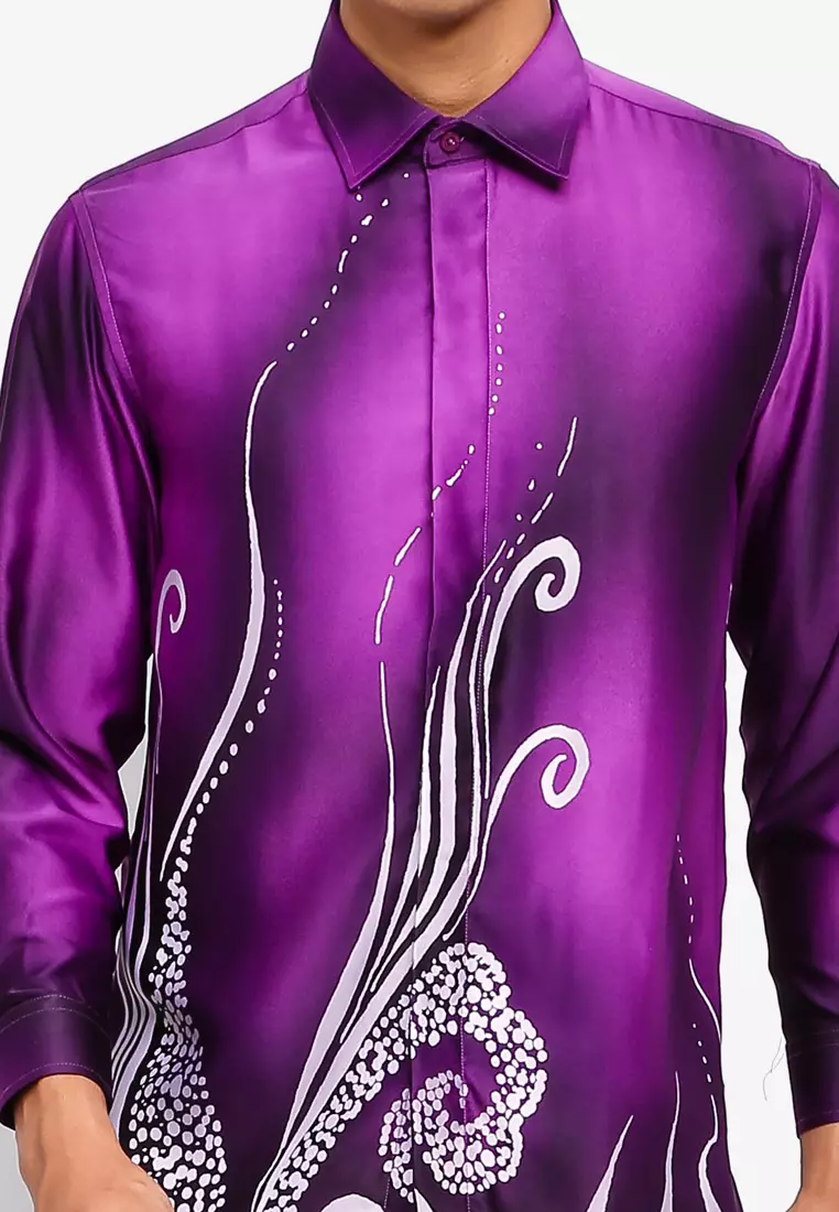 Buy Gene Martino Men's Batik Shirt 2025 Online | ZALORA Philippines