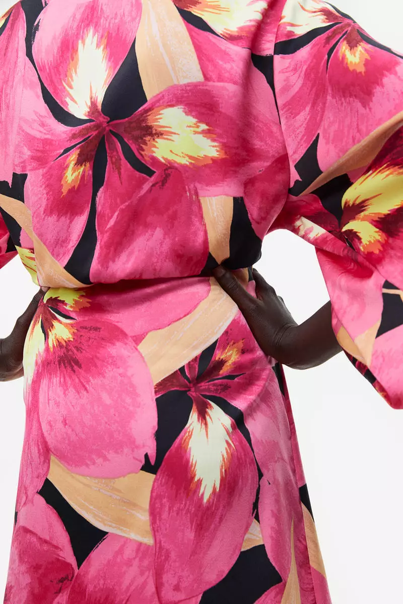 Buy H&M Satin wrap dress 2025 Online | ZALORA Philippines