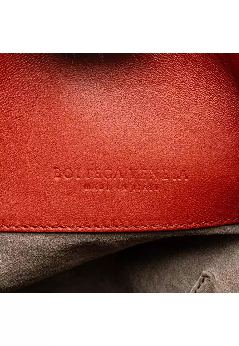 BOTTEGA VENETA Pre-Loved Nappa Intrecciato Milano Tote 2025 | Buy ...