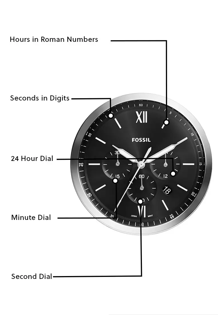 Buy Fossil Neutra Watch FS6020SET 2023 Online | ZALORA Singapore