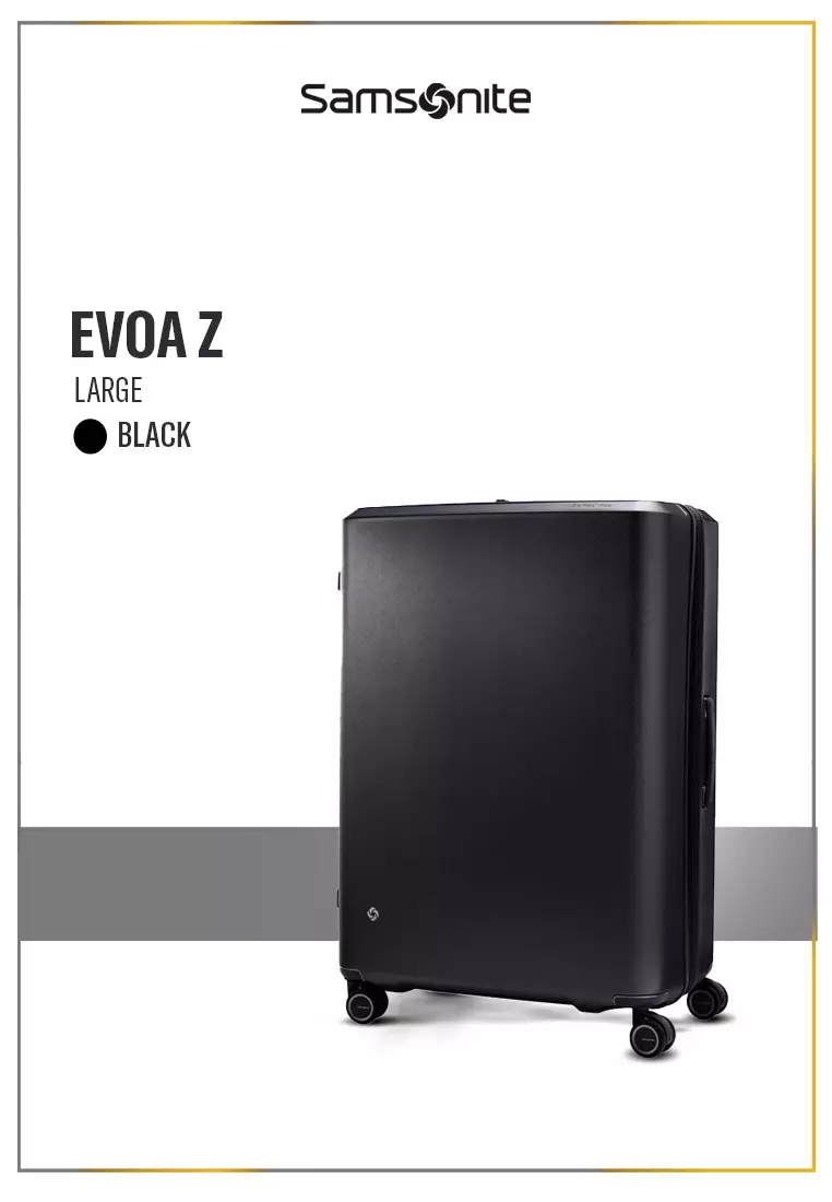 Jual Samsonite Samsonite Koper Hardcase Evoa Z Large 30 Inch - Black ...