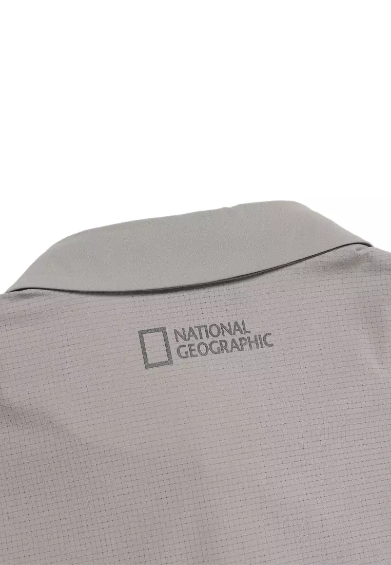 National Geographic Men's SOLID Airdot Stretch Polo Shirt 2025 | Buy National Geographic Online ...