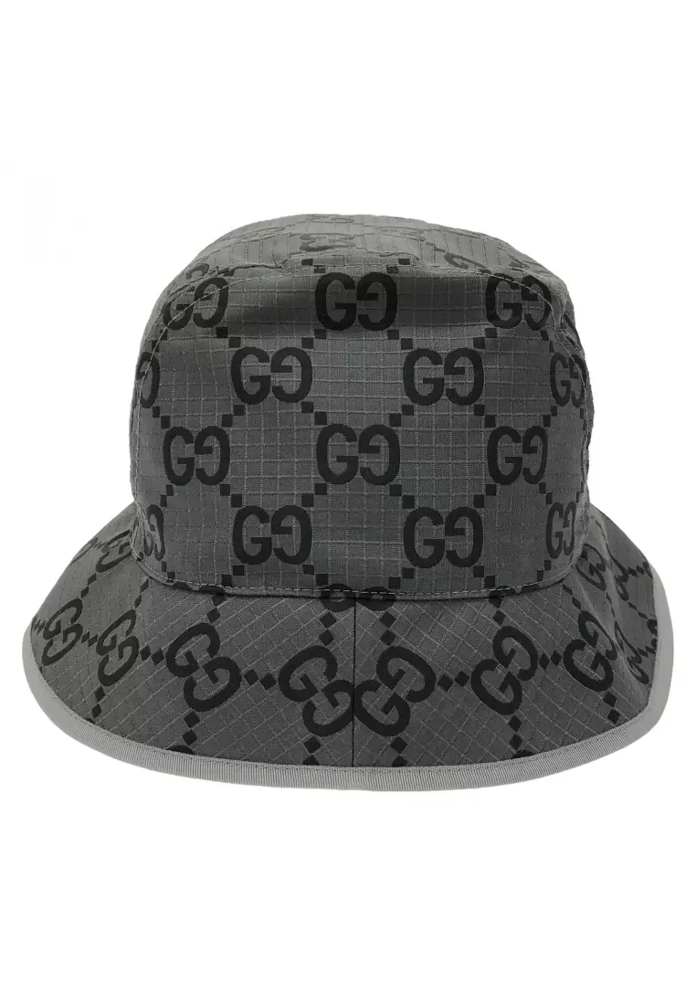 Buy Gucci Pre-Loved Gucci hat cap gray 2025 Online | ZALORA Philippines