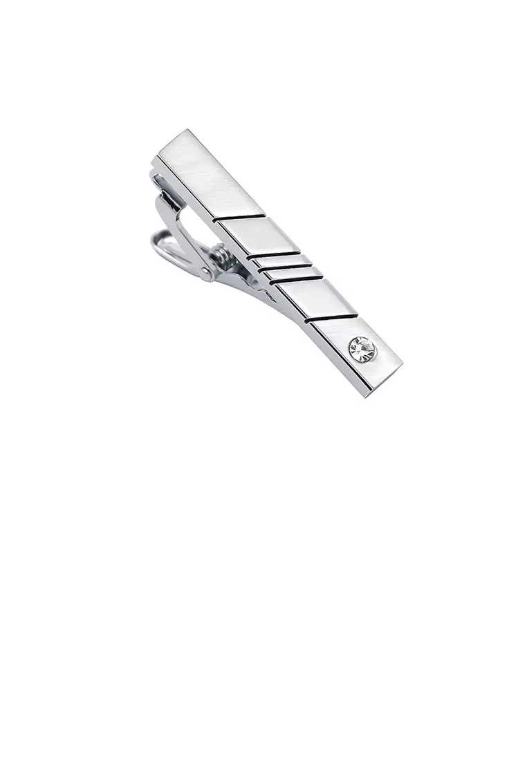 Buy Mooclife Simple and Fashion Geometric Rectangular Tie Clip with ...