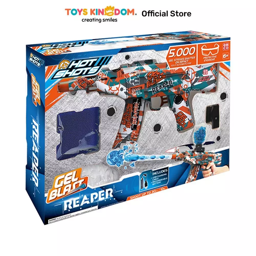Jual TOYS KINGDOM EMCO HOT SHOTS GEL BLAST REAPER - MIX Original 2026 ...