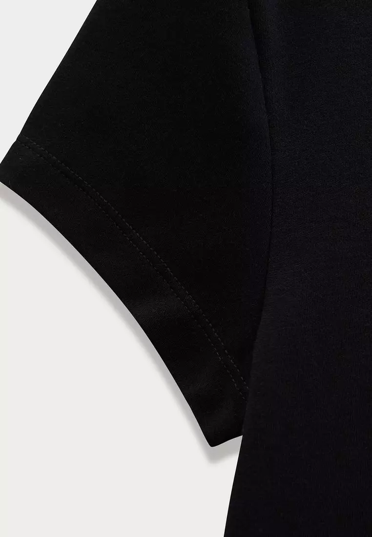 Pomelo Logo Baby Tee - Black 2025 | Buy Pomelo Online | ZALORA Hong Kong