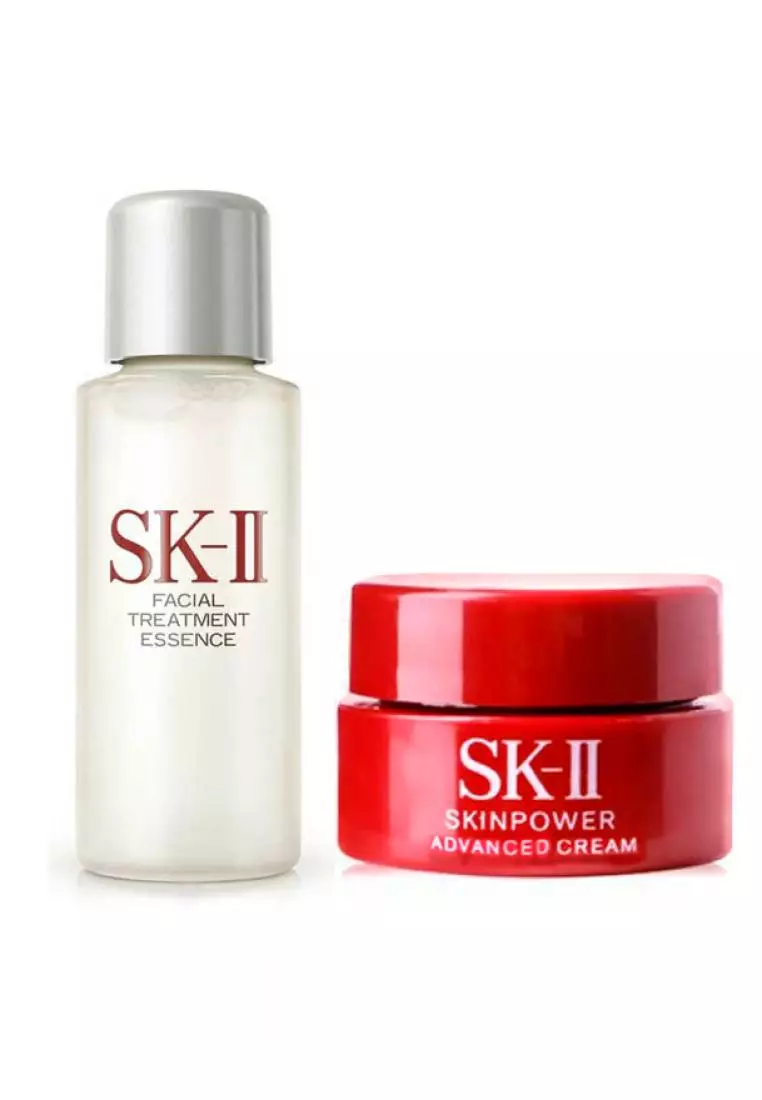 Jual SK-II SK-II Travel Basic FTE + Skinpower Advanced Cream (Anti Aging) Original 2025 | ZALORA ...