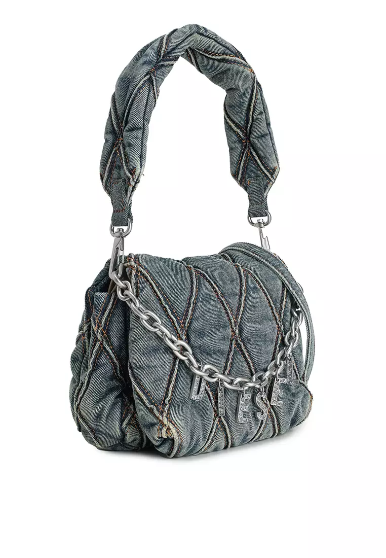 Jual DIESEL Charm-D S Shoulder Bag Original 2026 | ZALORA Indonesia