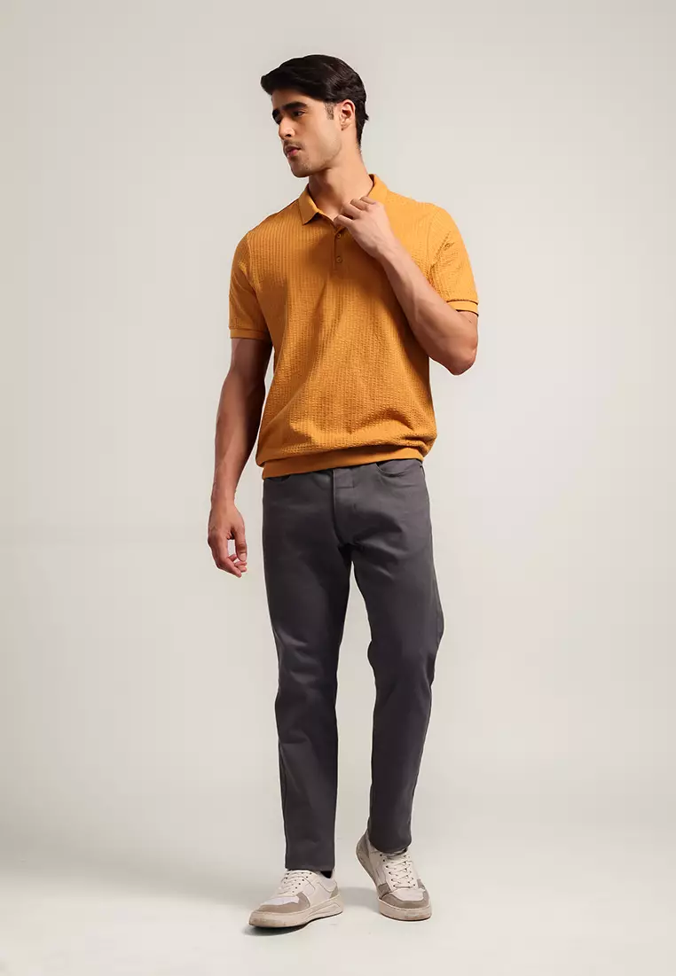 Jual MOC MOC - Kaos Polo Polos Pria Lengan Pendek Andres - Mustard ...