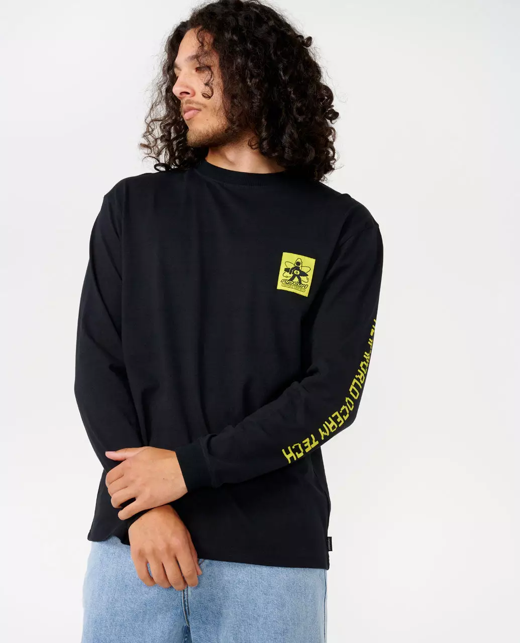 Jual Rip Curl Rip Curl Men Archive Super Computer Long Sleeve Tee ...