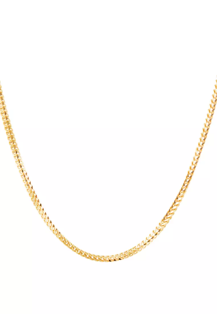 Buy TOMEI TOMEI Necklace, Yellow Gold 916 Online | ZALORA Malaysia