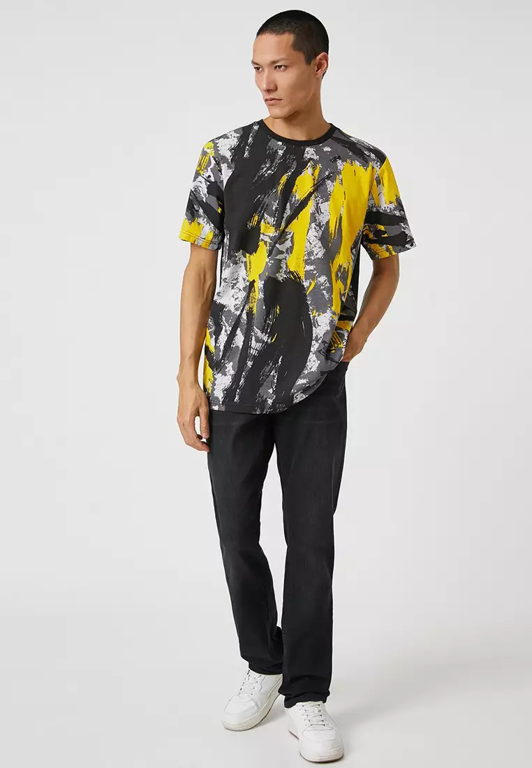 Buy KOTON Straight Fit Tube Leg Jeans - Mark Jean 2025 Online | ZALORA ...