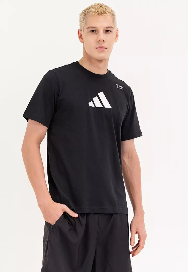Buy ADIDAS aeroready all-gym category graphic t-shirt 2024 Online ...