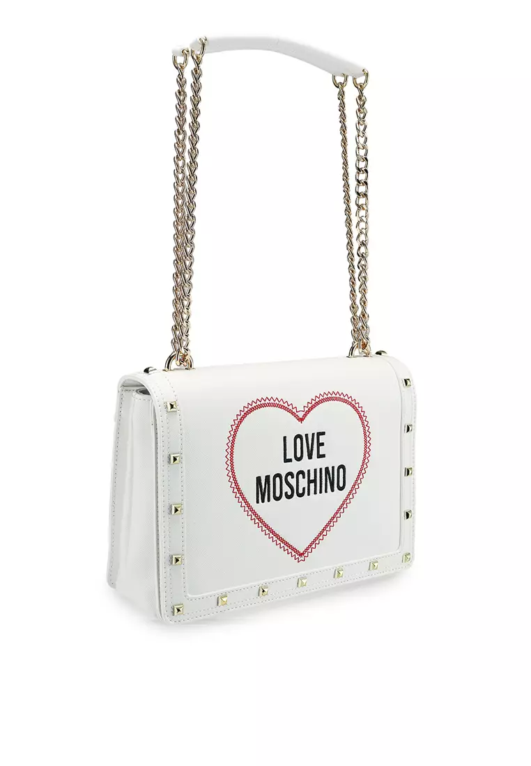 Jual Love Moschino Heart Shoulder Bag (tr) Original 2024 | ZALORA ...