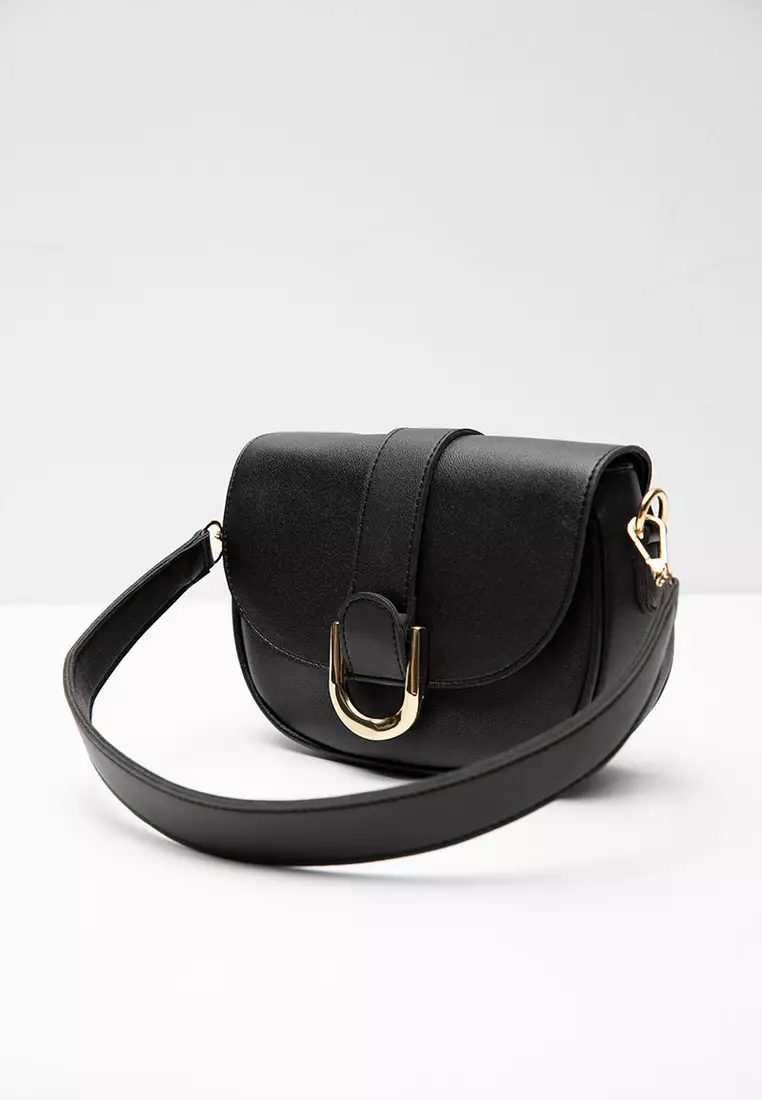 Jual Berrybenka Label Tekka Yora Shoulder Bag Black Original 2026 ...