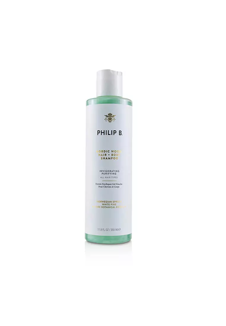Buy Philip B Philip B - Nordic Wood Hair + Body Shampoo (Invigorating ...