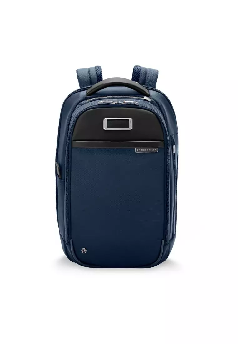 Buy Briggs & Riley Briggs & Riley @Work Slim Backpack - Navy Online ...
