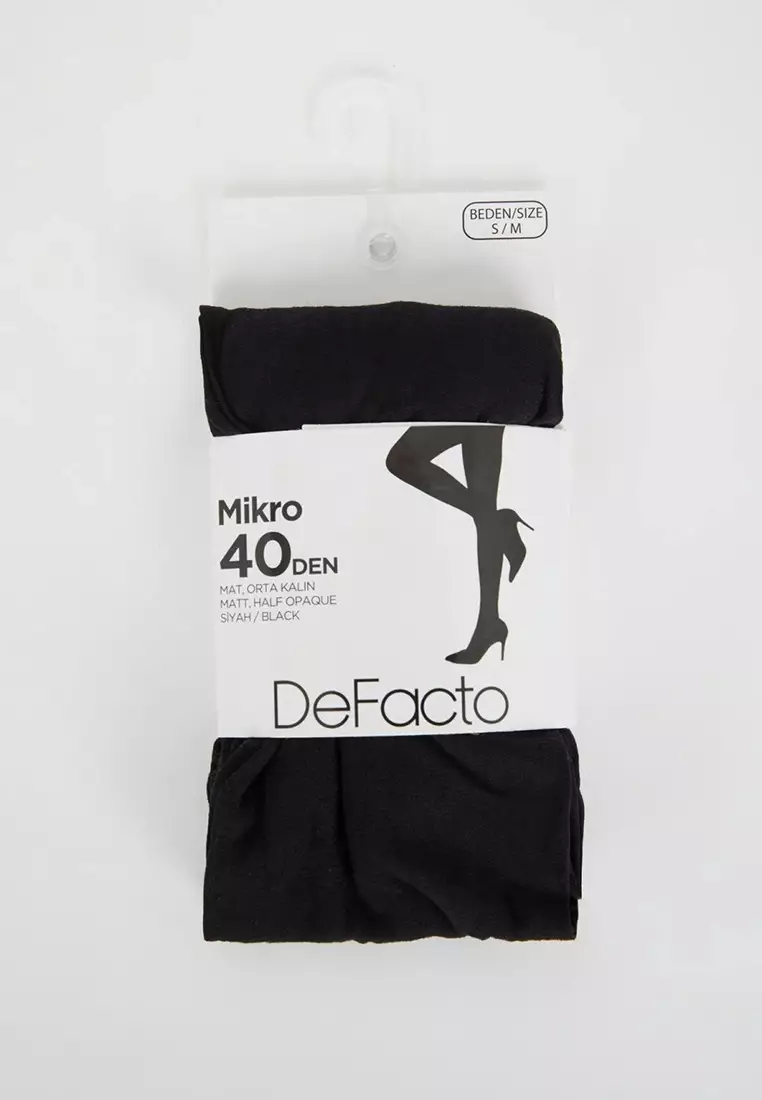 Buy DeFacto 40 Den Tights Online | ZALORA Malaysia