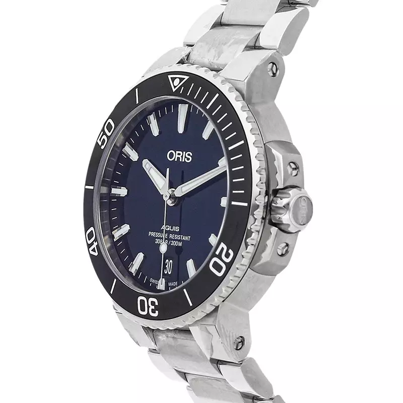 Jual Oris Jam Tangan Pria Oris Aquis 01-733-7732-4135-07-8-21-05PEB ...