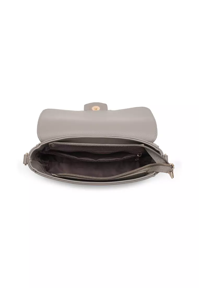 Wild Channel Women's Shoulder Bag / Sling Bag / Crossbody Bag - Grey ...