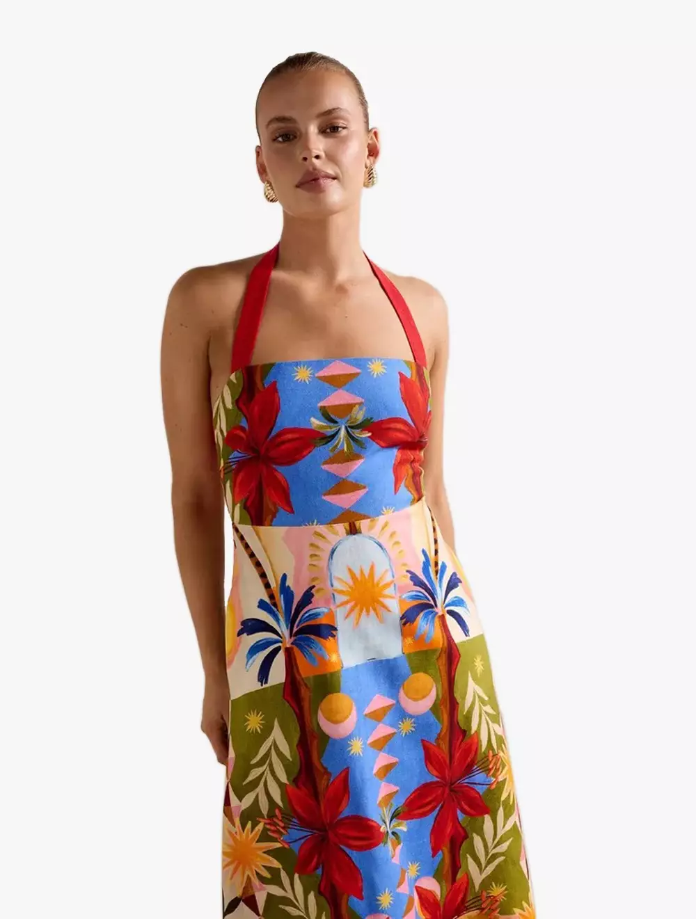 Jual Forever New Romee Halter Neck Midi Original 2026 | ZALORA Indonesia
