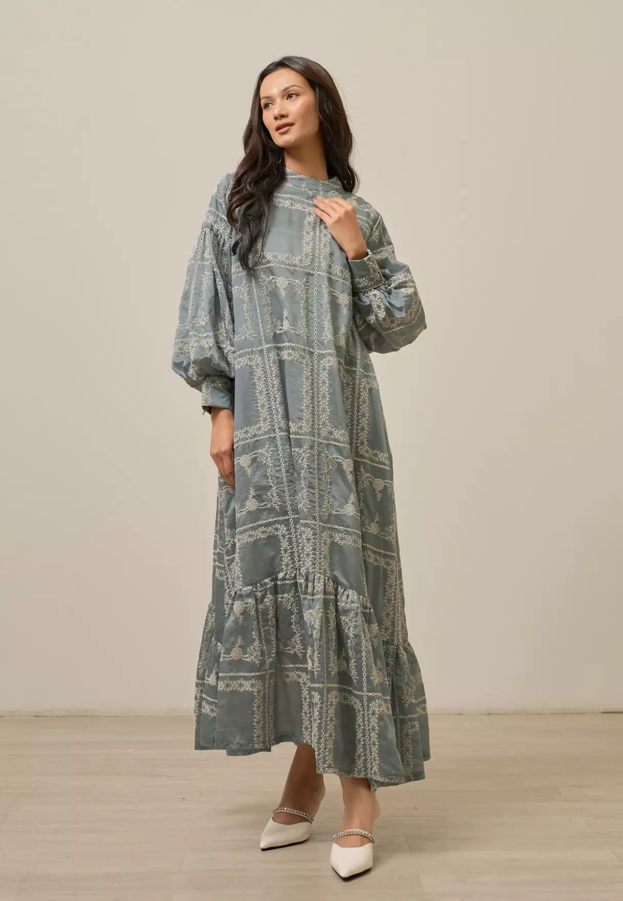 Jual Kasa Heritage Ghaniya Dress - Azure Original 2025 | ZALORA Indonesia