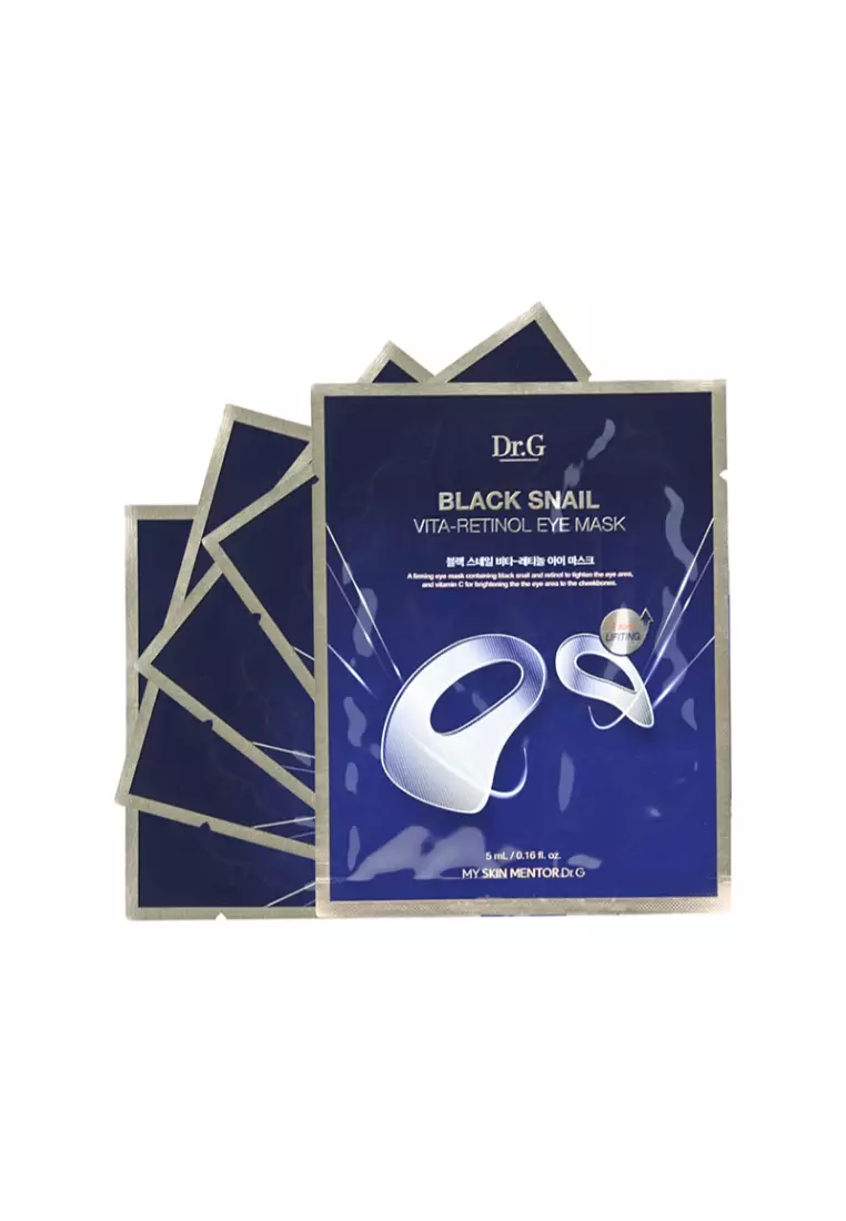 Buy DR.G Dr. G Black Snail Vita-Retinol Eye Mask (5pcs) 2025 Online ...