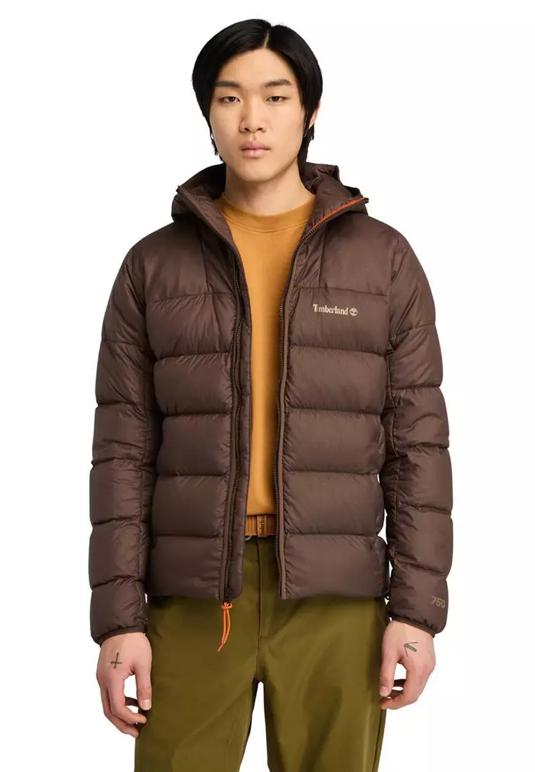 Timberland Men's Bear Head Super Goose Down Hooded Jacket 2025 | Buy ...