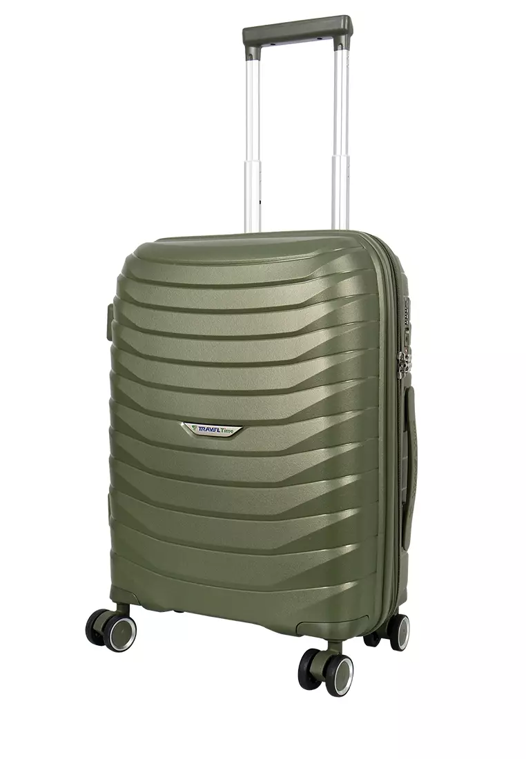 Jual Travel Time Travel Time Koper 20 inci HY825-20 Army Green Original ...