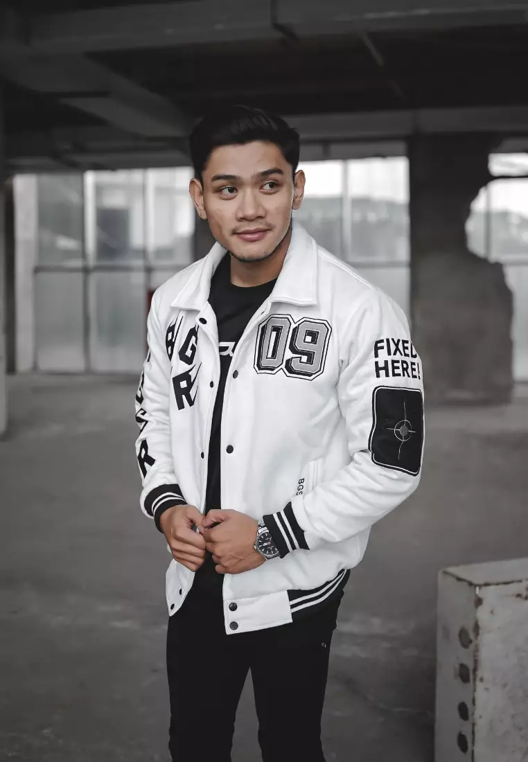 Jual Sogno Jaket Varsity Unisex Varsity BGSR 60-HITAM Original 2025 ...