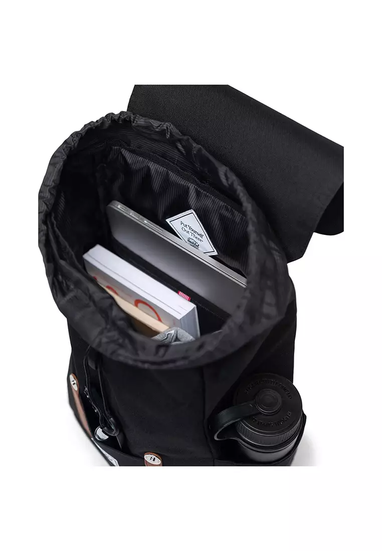 Jual Herschel Retreat Small Backpack 17L Bags - Black Tonal Original 2025 | ZALORA Indonesia