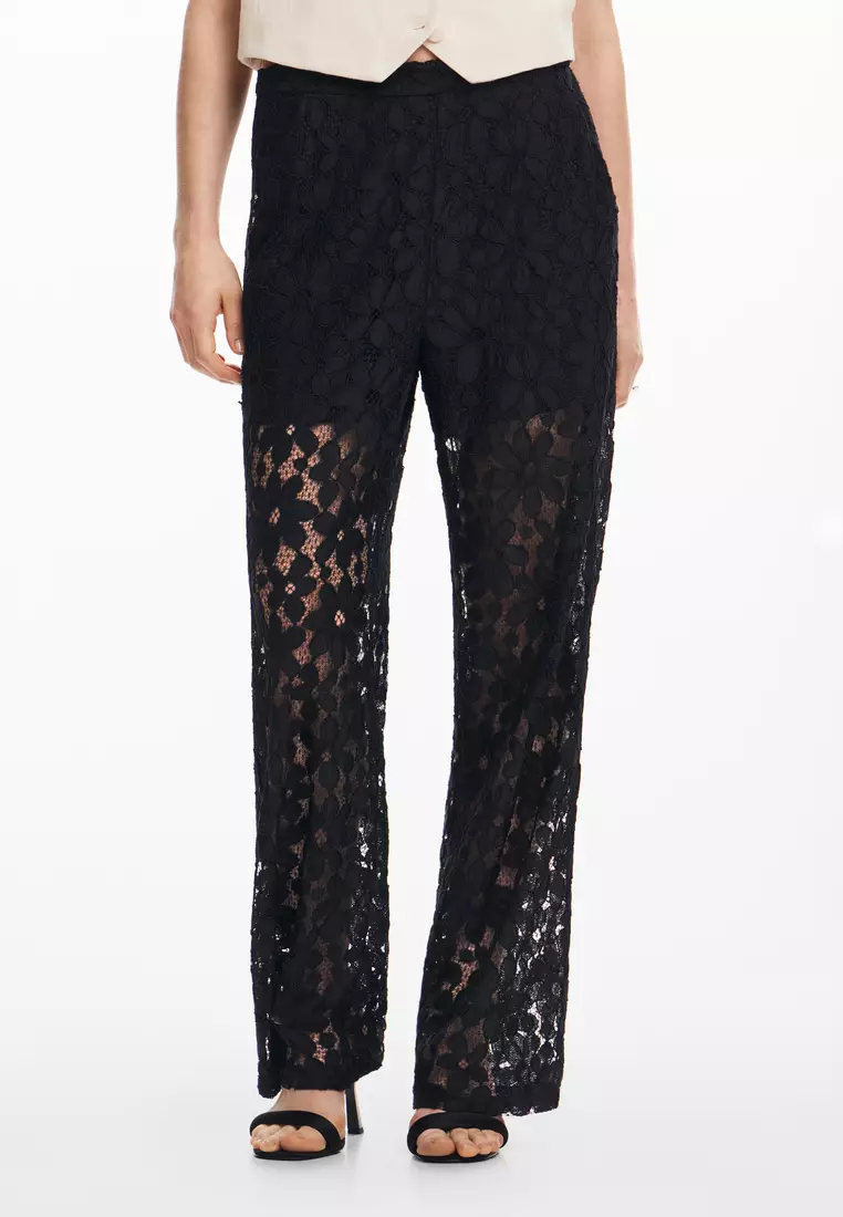 Jual Desigual Lace pants Original 2025 | ZALORA Indonesia