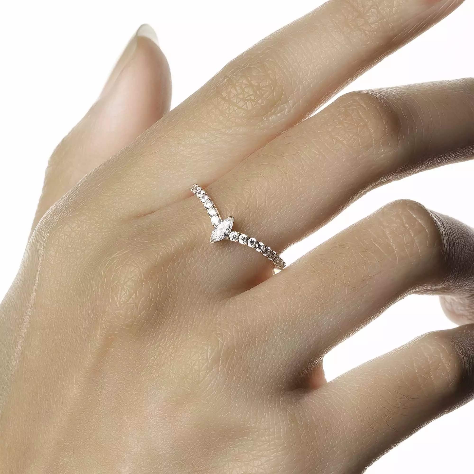 Jual Juene Jewelry Cincin Emas 7k - Velora Gold Ring - Juene x ...