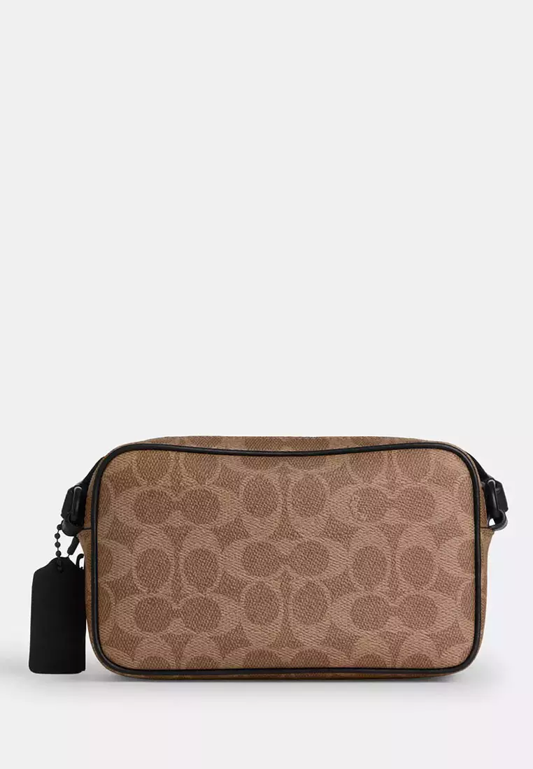 Buy COACH Colton Crossbody Bag 19 In Signature Canvas Online | ZALORA ...