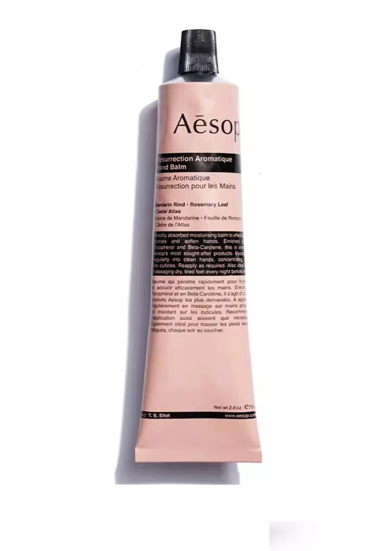 Buy Aesop Aesop Resurrection Aromatique Hand Balm 75ml Online | ZALORA Malaysia