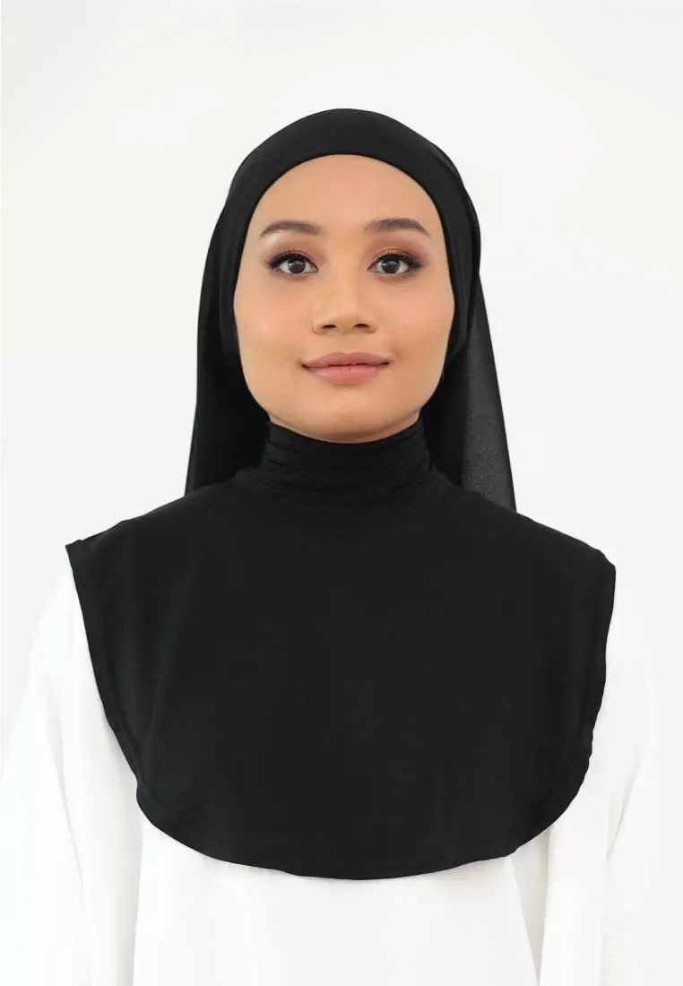 Buy ELZARITHA. BLACK HALF TURTLE INNER NECK Online | ZALORA Malaysia