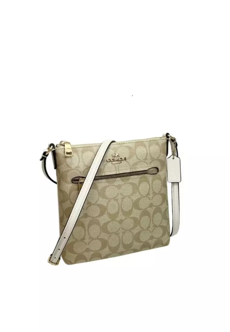 Buy Coach COACH Mini Rowan File Bag In Signature Canvas (CS182) – IM ...