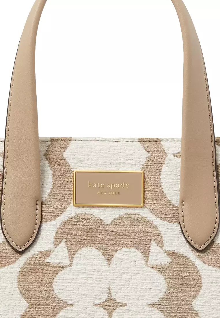 Buy Kate Spade Spade Flower Monogram Manhattan Chenille Small Tote Bag ...