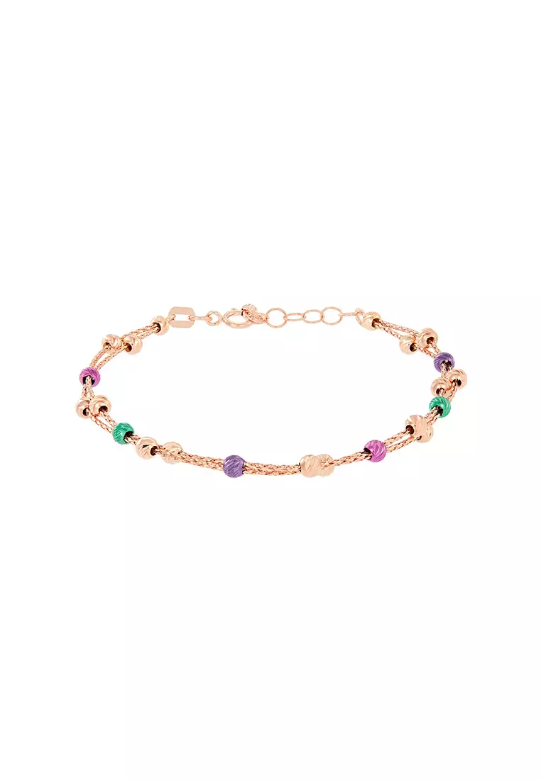 Buy HABIB HABIB 585/14K Yellow Gold Bracelet 714-BRMCAL2FTWPD3-MI Online | ZALORA Malaysia