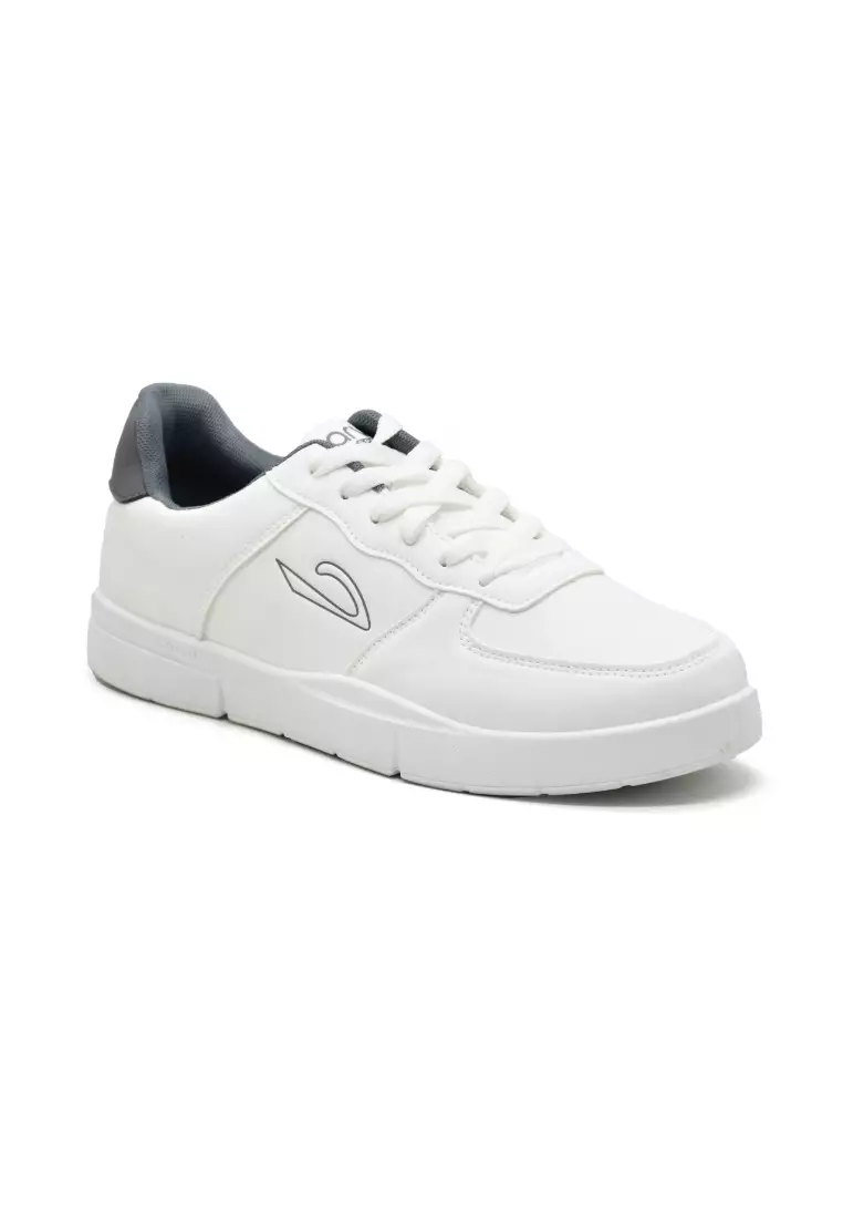 Jual Carvil Carvil Sepatu Pria Leon-LM White/Dark Grey Original 2025 ...