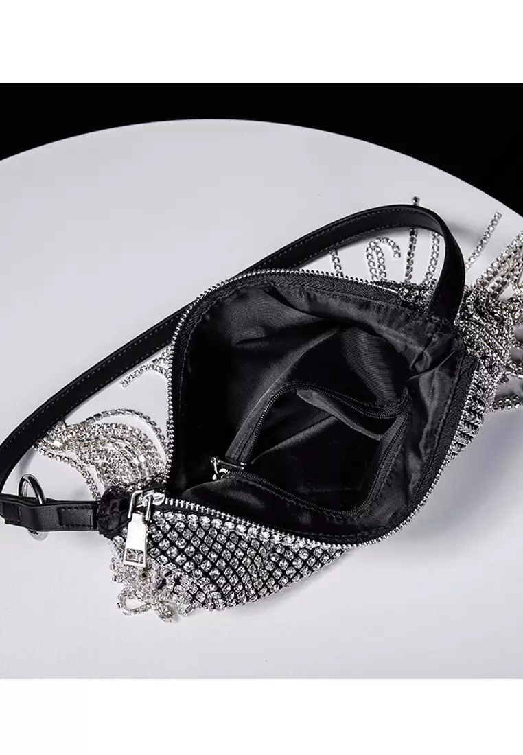 Buy XAFITI Tasseled Rhinestone Armpit Pockets 2024 Online | ZALORA ...