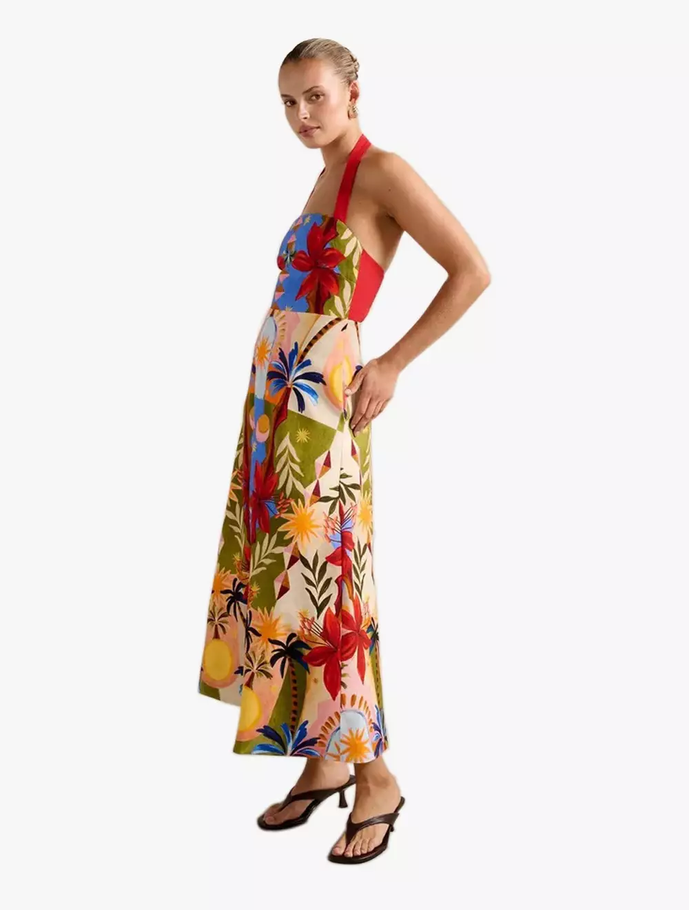 Jual Forever New Romee Halter Neck Midi Original 2026 | ZALORA Indonesia