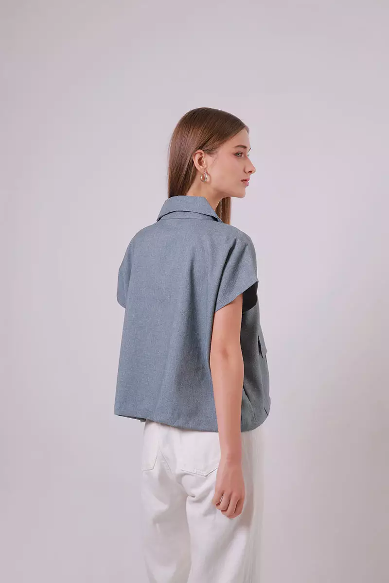 Jual Berrybenka Label Sofia Raven Outer Denim Original 2025 | ZALORA ...