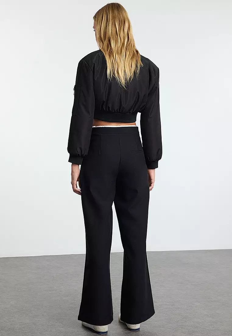 Buy Trendyol Normal Waist Trousers Online | ZALORA Malaysia