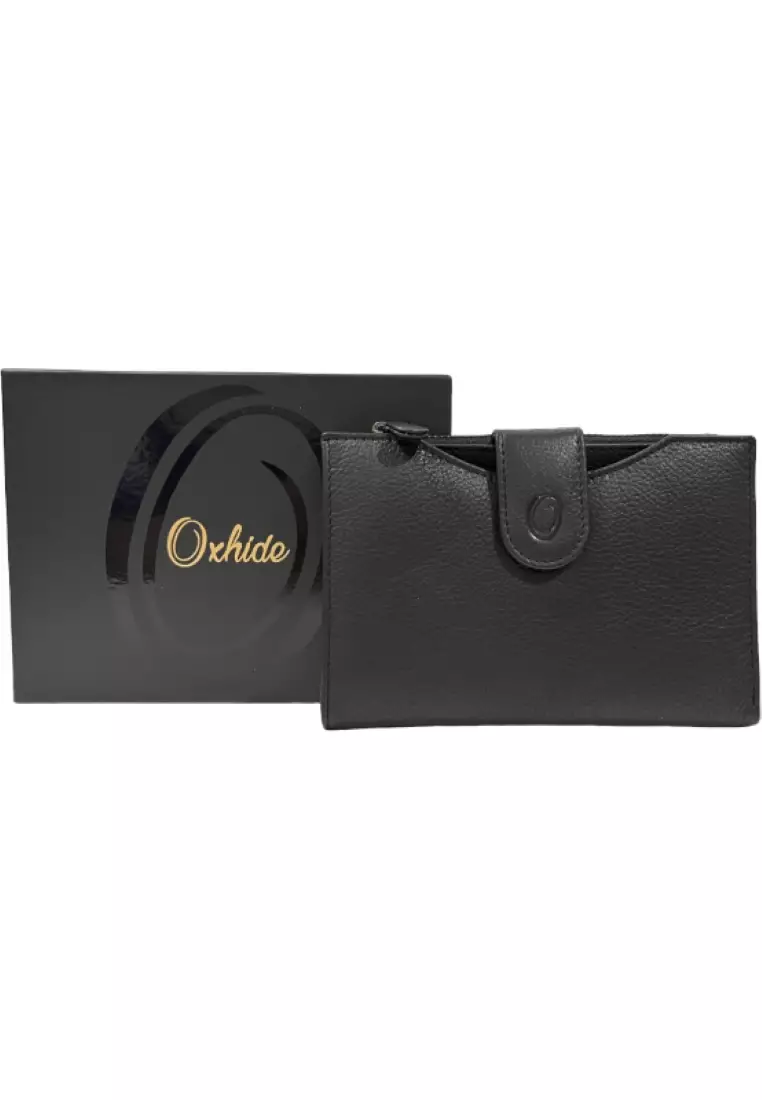 Buy Oxhide Wallet For Women -Women Wallet Slim Black Oxhide J0015 ...