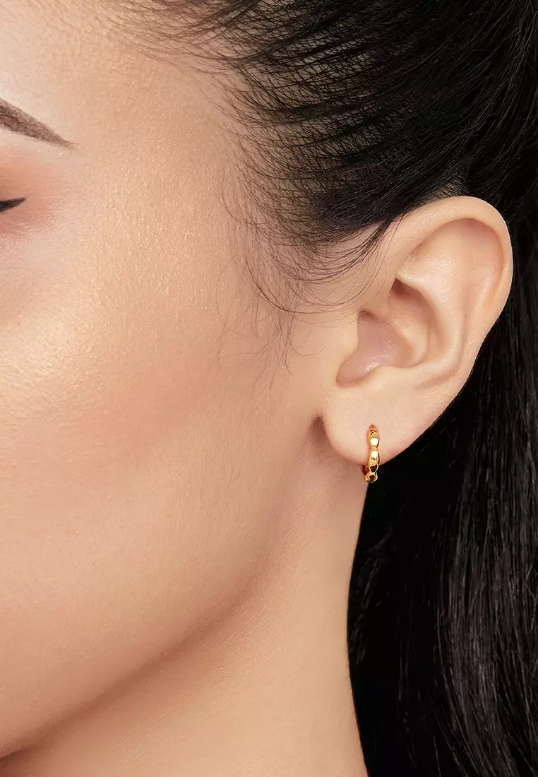 Buy HABIB HABIB Oro Italia 916 Yellow Gold Earrings GE73920323 2026 ...